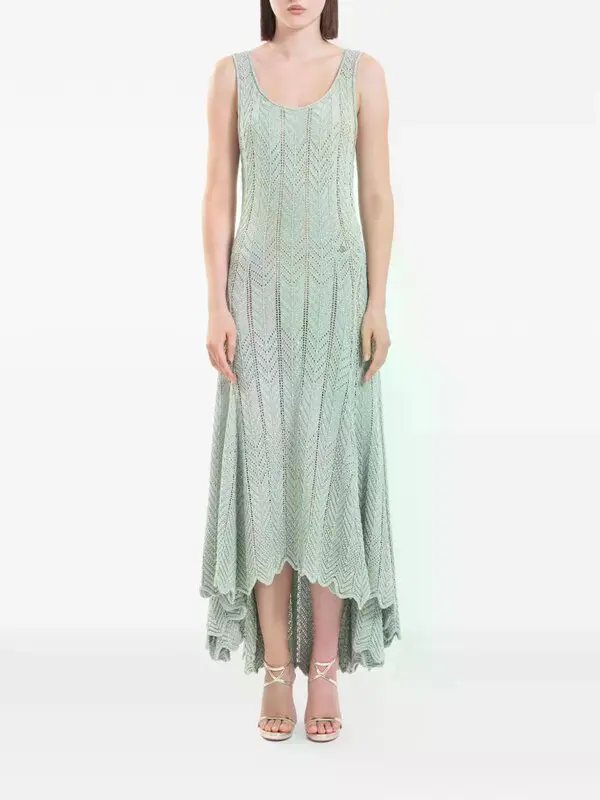 SAIID KOBEISY Knit Midi Dress