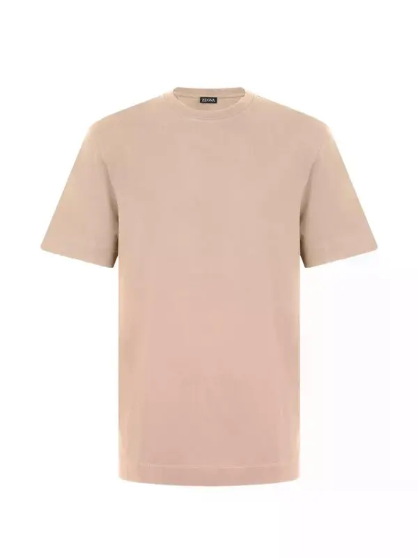 Zegna Short-sleeved T-shirt - Neutrals