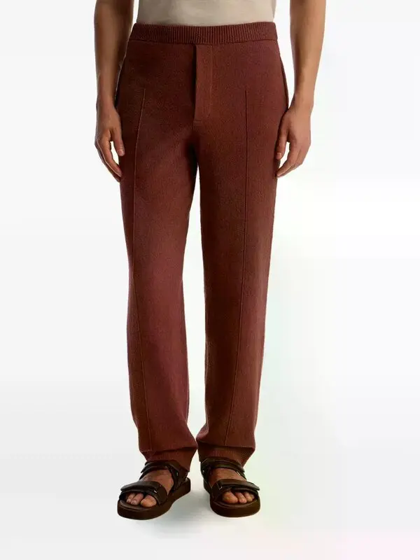 12 STOREEZ Textured Knit Trousers