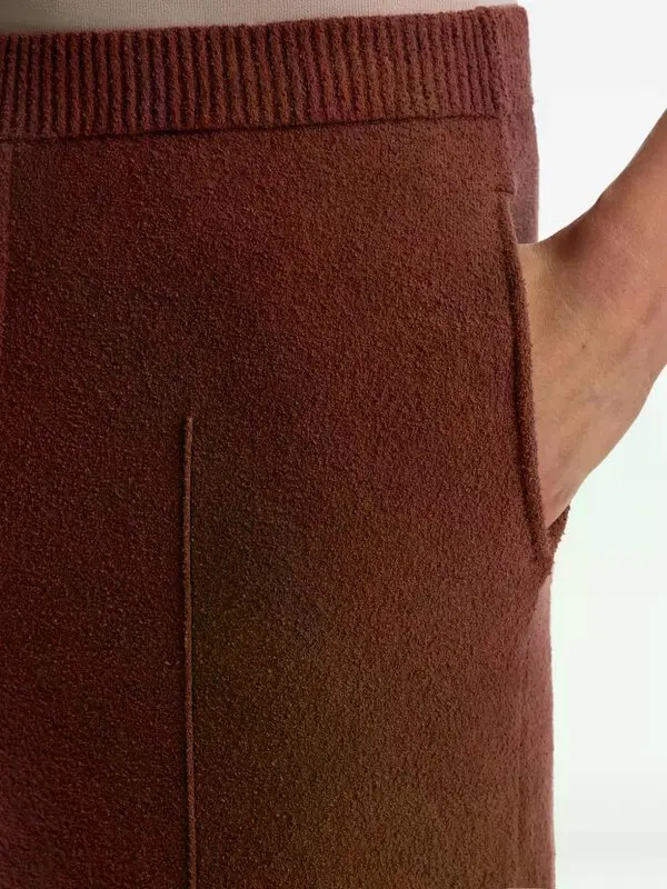 12 STOREEZ Textured Knit Trousers