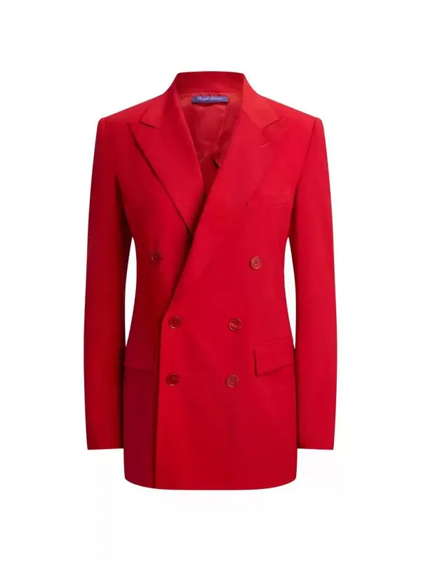 Ralph Lauren Ramona Double-breasted Blazer - Red