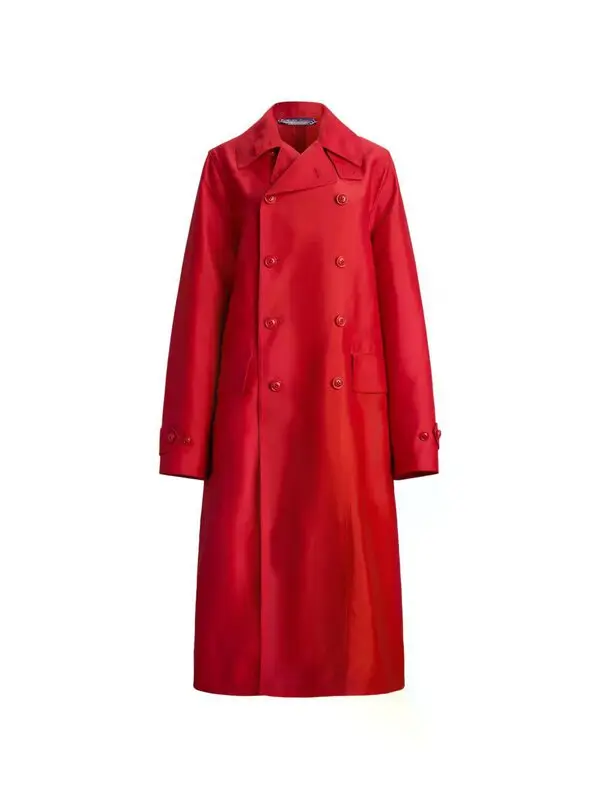 Ralph Lauren Raquel Double-breasted Coat - Red