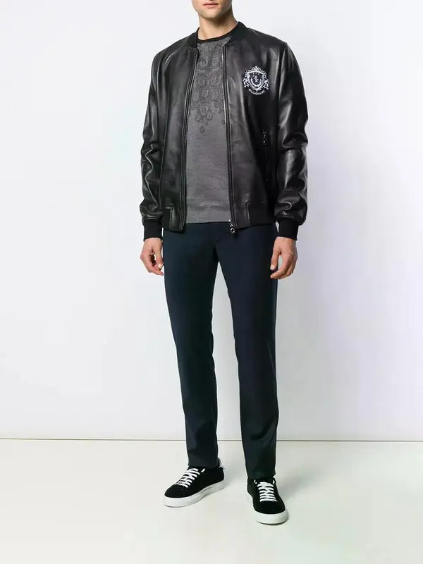 BILLIONAIRE Crest Print T-shirt