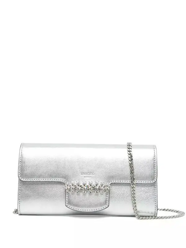 JIMMY CHOO Bing Mini Bag - Silver