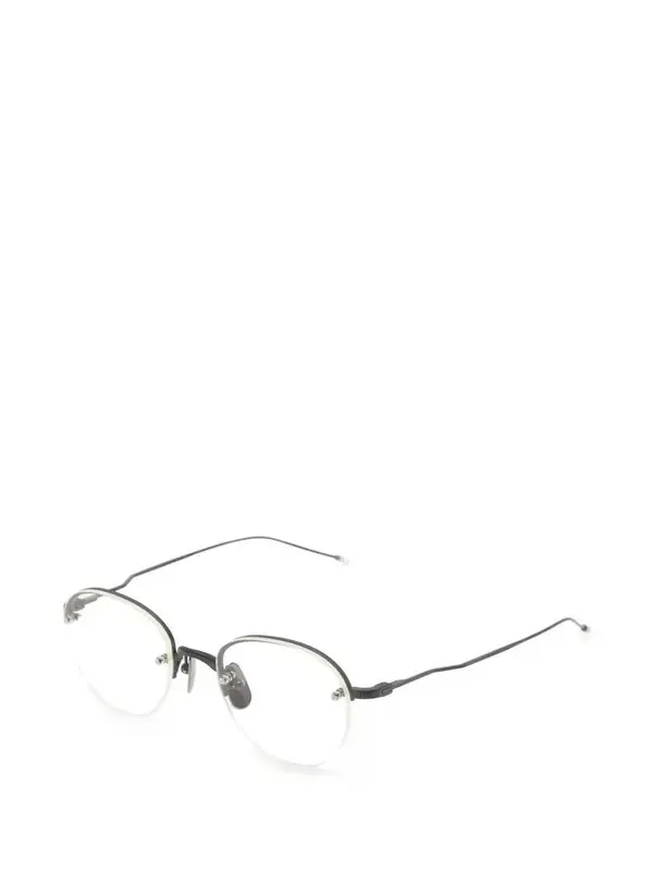 Thom Browne Round Frame Glasses - Grey