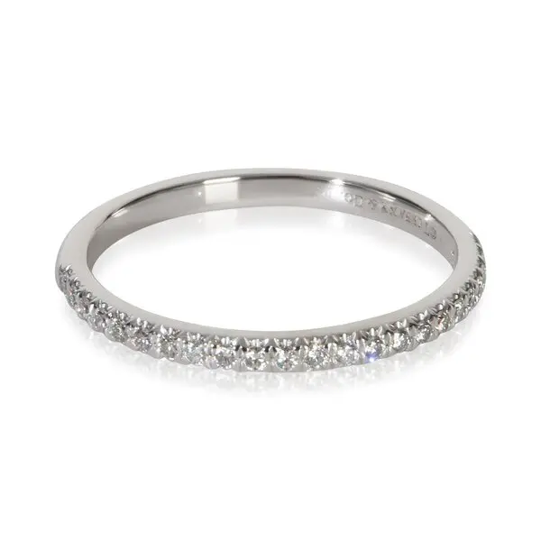 Tiffany & Co. Diamond Soleste Half Eternity Band - Platinum