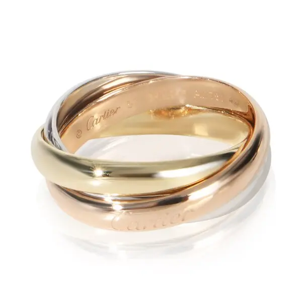 CARTIER 3-tone Gold Classic Trinity Ring - 3_tone_gold