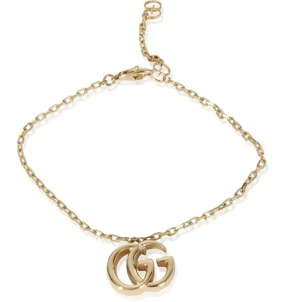 Gucci Gg Marmont Charm Bracelet - Yellow_gold