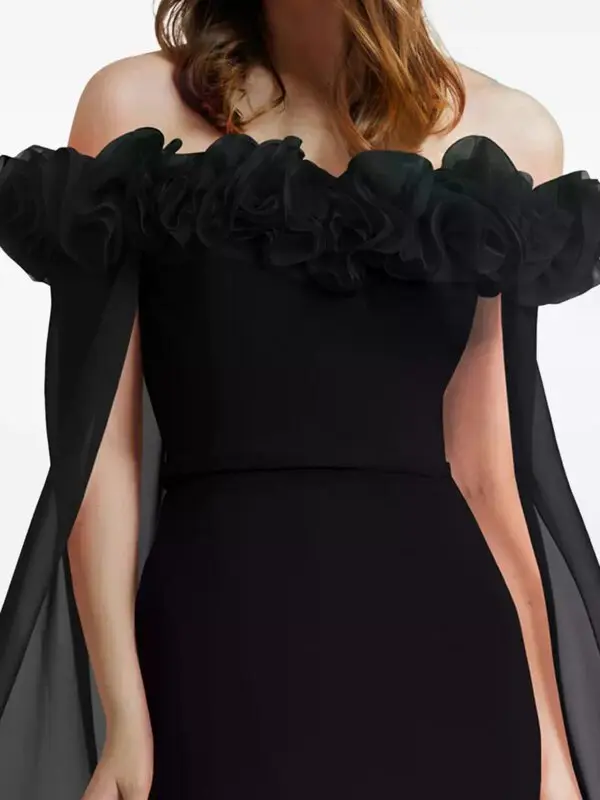 GEMY MAALOUF Off-shoulder Maxi Gown