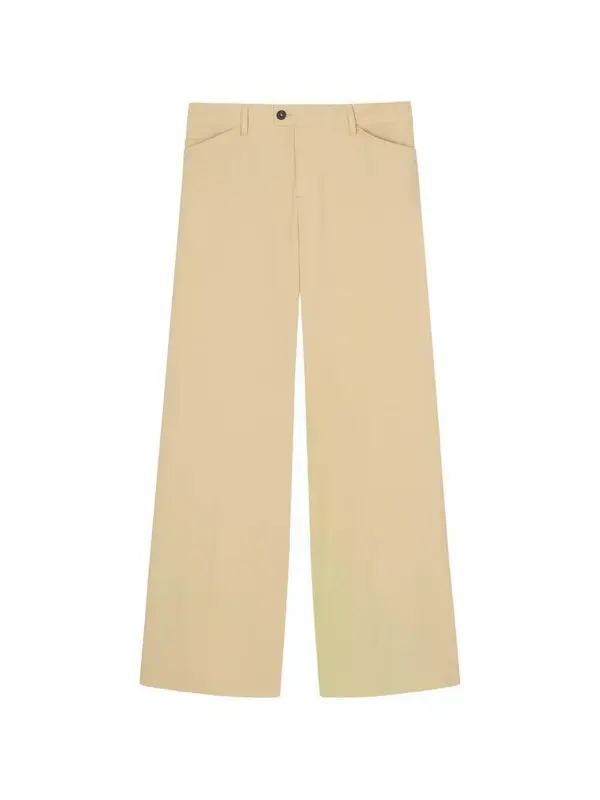 Closed Flap-pocket Trousers
