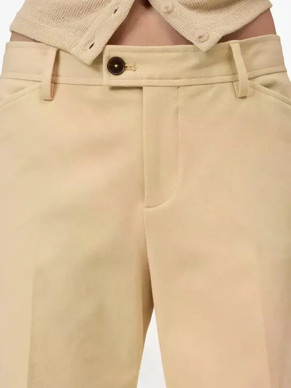 Closed Flap-pocket Trousers