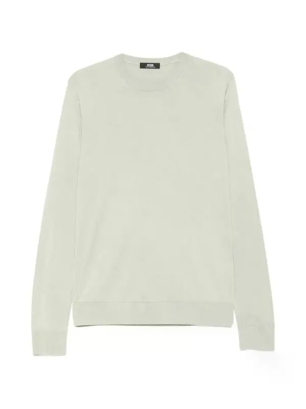 Alpha Studio Crew-neck Sweater - Green
