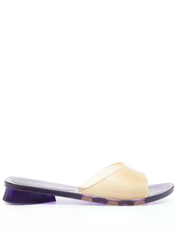 Melissa Real Jelly Kim Slides - Purple