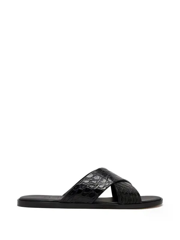 Magnanni Criss-cross Sandals - Black