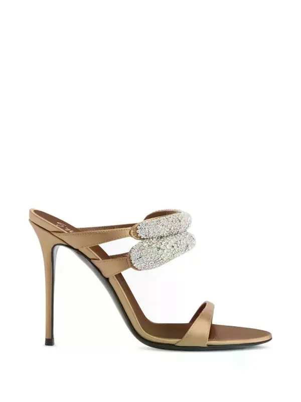 GIUSEPPE ZANOTTI Elise Soiree Sandals - Neutrals