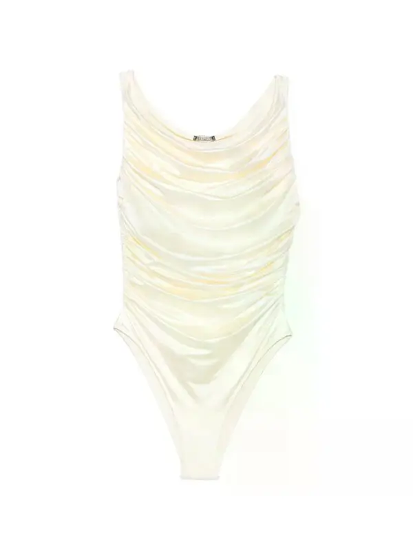 VENUJA Ruched Swimsuit - Neutrals