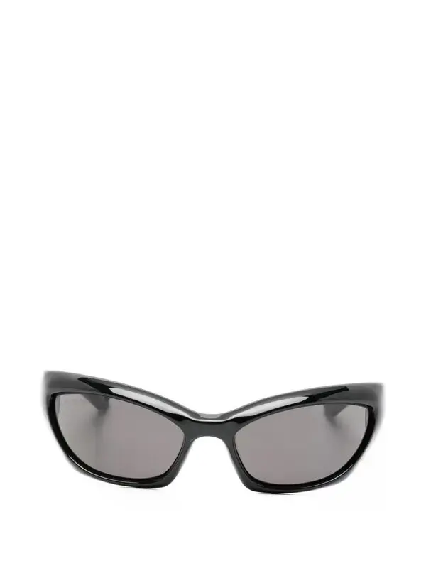 Balenciaga Geometric Sunglasses - Black