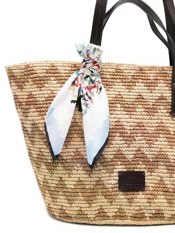 Missoni Zig-zag Pattern Tote Bag