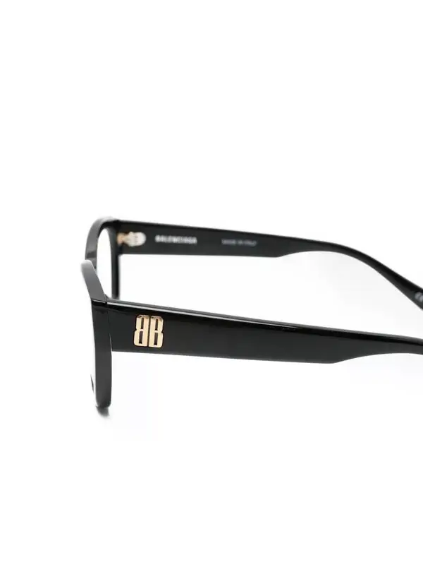 Balenciaga Cat-eye Frame Eyeglasses - Black