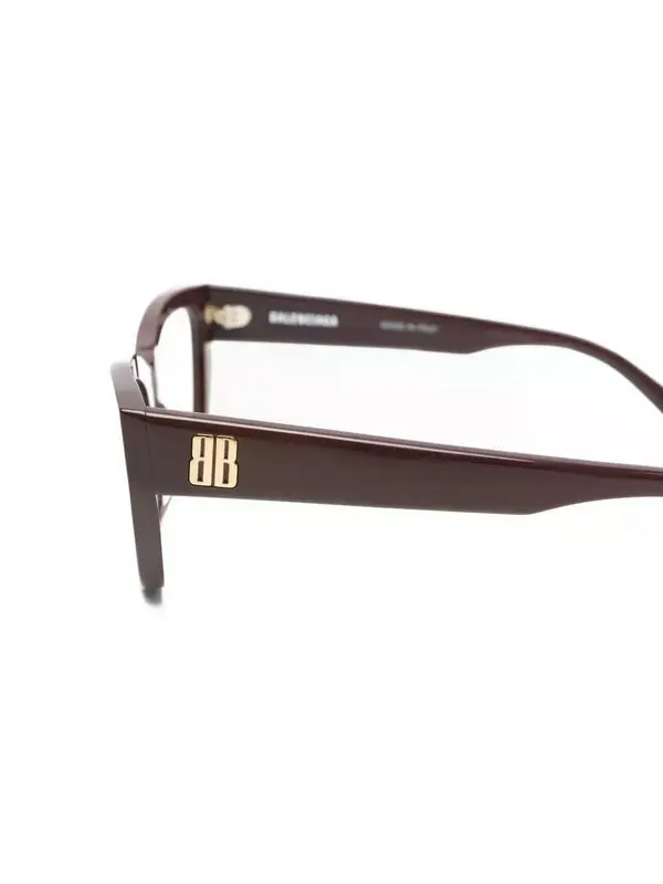 Balenciaga Geometric Logo Glasses