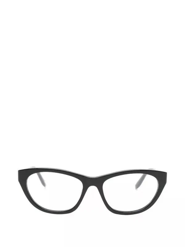 Balenciaga Cat-eye Frame Glasses - Black