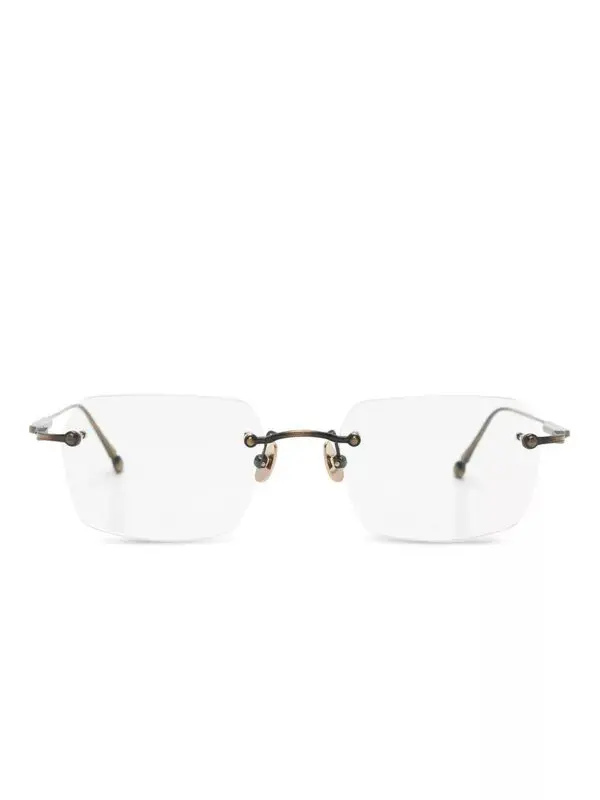 Matsuda Rimless Glasses - Gold