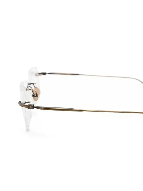 Matsuda Rimless Glasses - Gold