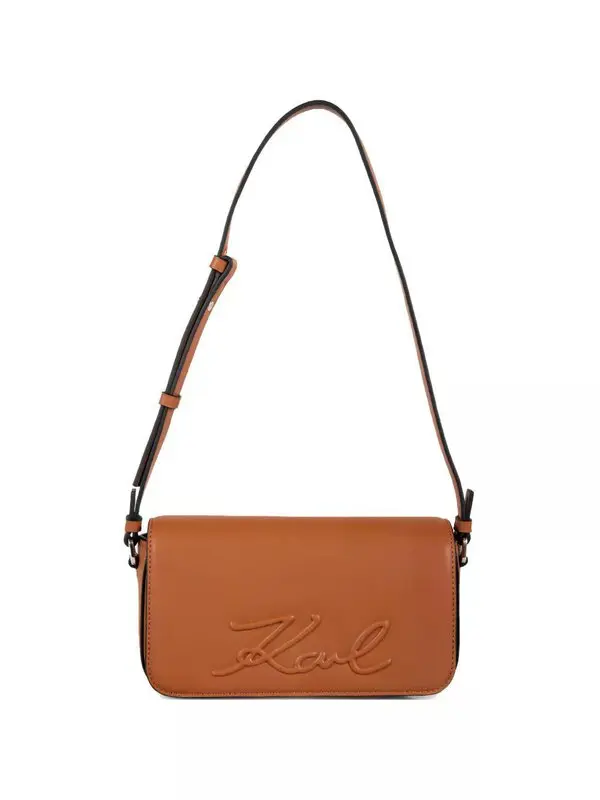 Karl Lagerfeld K/ville Logo-detail Shoulder Bag - Brown