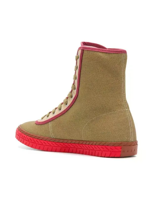 Marni M Logo High-top Sneakers
