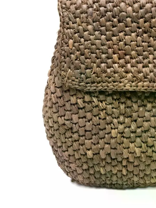 IBELIV Zaz Woven Crossbody Bag - Brown