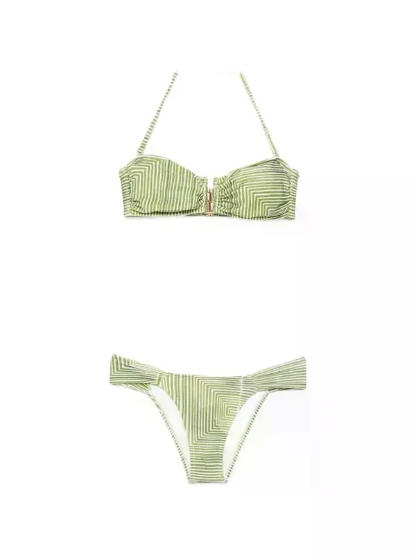 LENNY NIEMEYER Righe Bikini - Green
