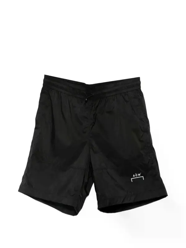 A-COLD-WALL* Logo-print Panelled Shorts