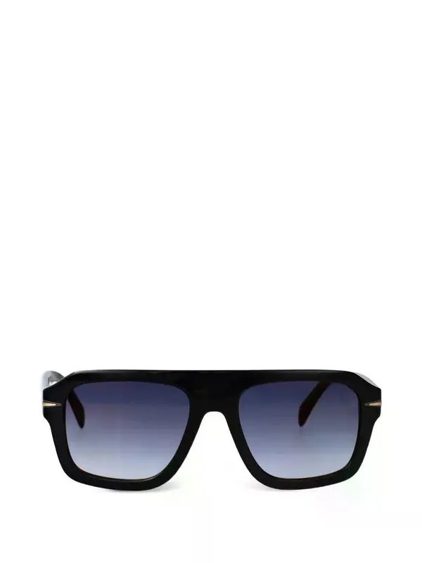 DB EYEWEAR BY DAVID BECKHAM Browline Sunglasses - Brown