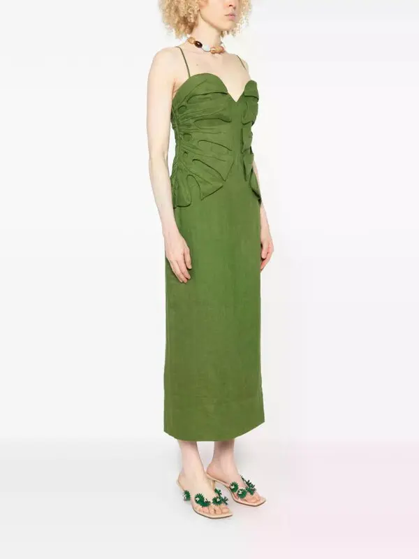 Farm Rio Monstera Leaf Maxi Dress
