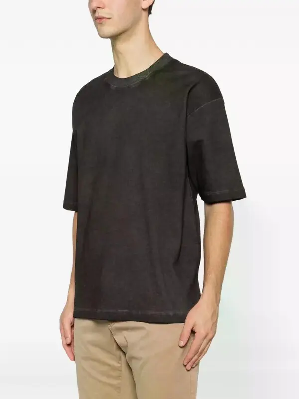 ERALDO Faded-effect Round-neck T-shirt
