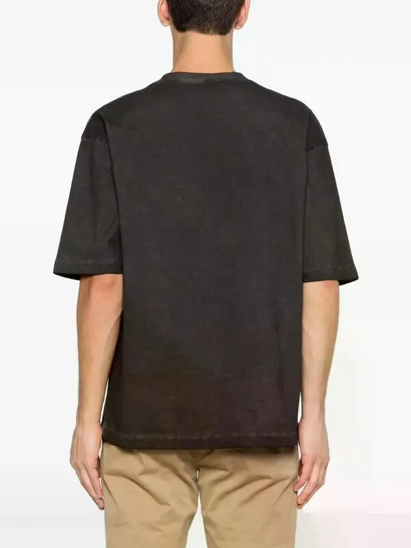 ERALDO Faded-effect Round-neck T-shirt