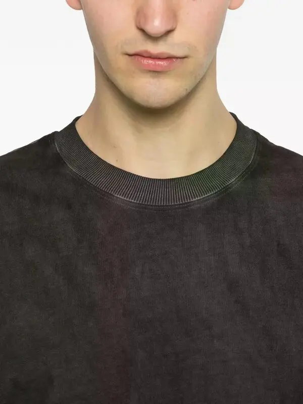 ERALDO Faded-effect Round-neck T-shirt