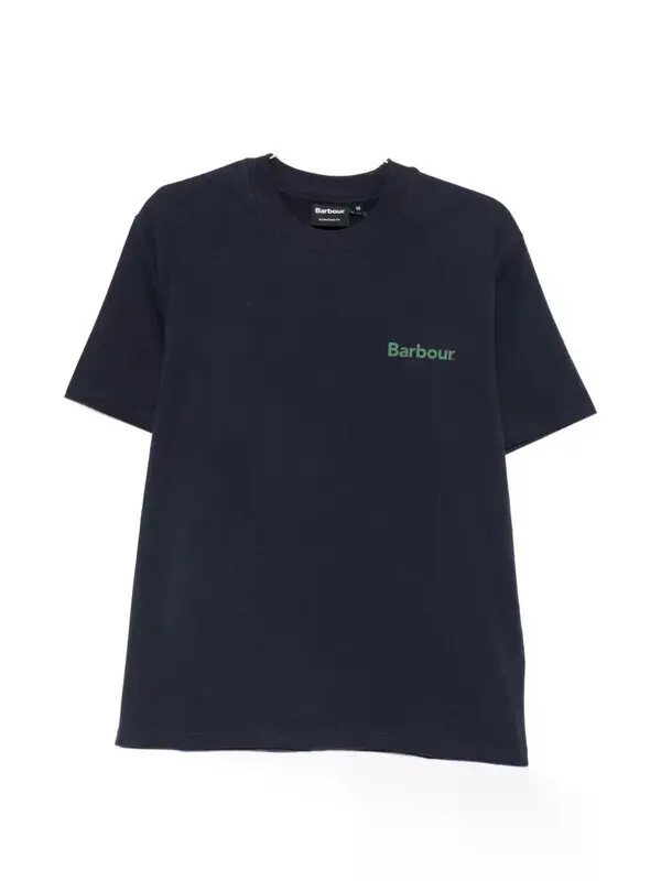 Barbour Logo-print T-shirt - Blue