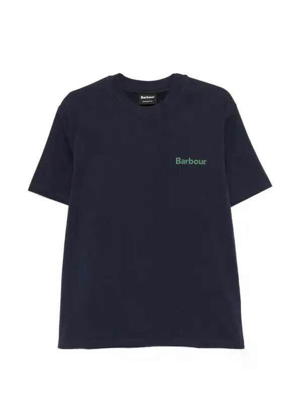 Barbour Logo-print T-shirt - Blue