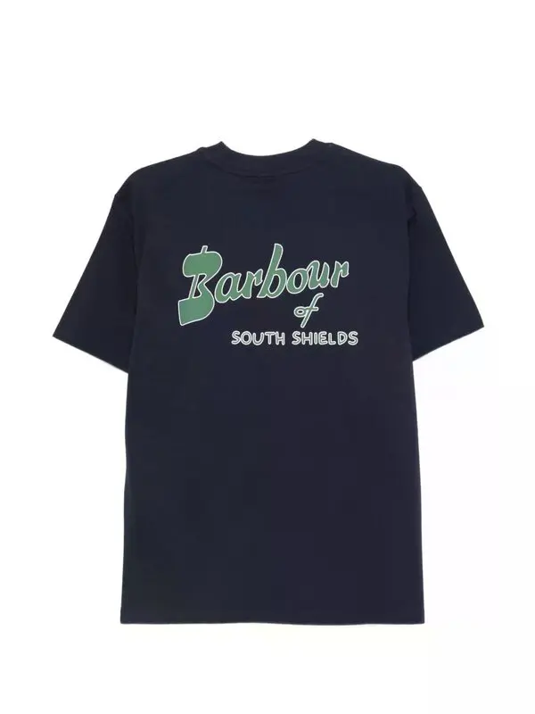 Barbour Logo-print T-shirt - Blue