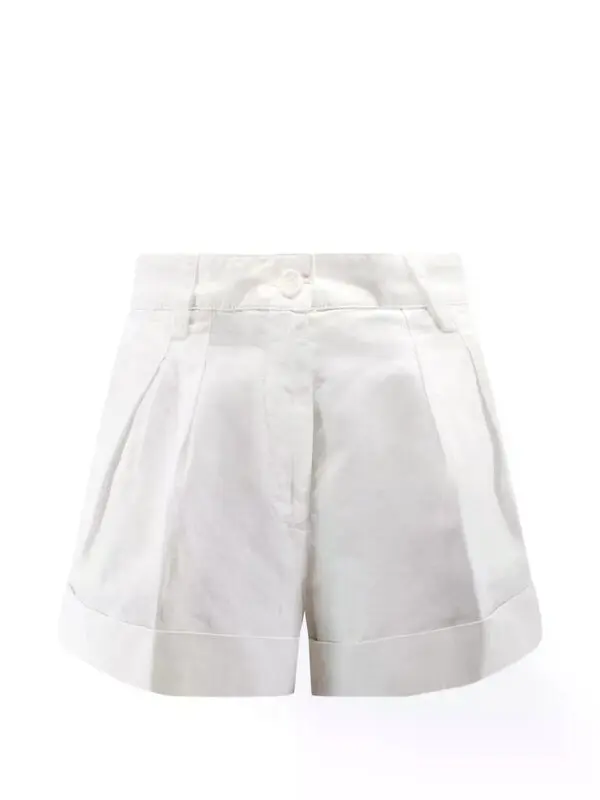 Aspesi Pleated Shorts - White