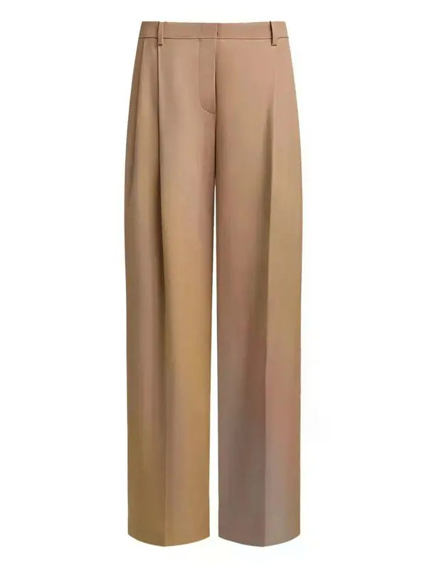 12 STOREEZ Pleated Trousers - Neutrals