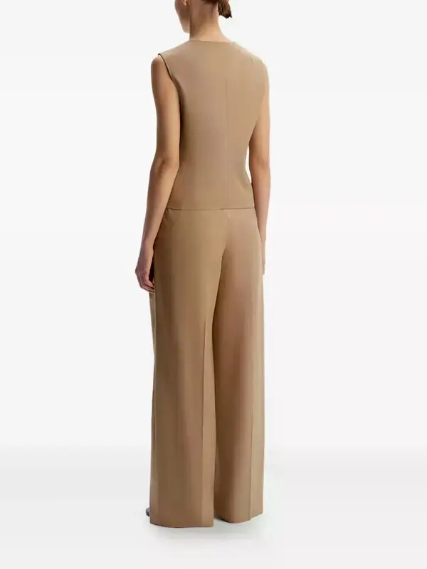 12 STOREEZ Pleated Trousers - Neutrals