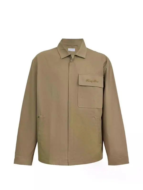 FAMILY FIRST Chest-pocket Shirt Jacket - Green