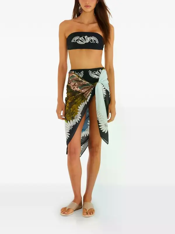 Farm Rio Floral-print Sarong