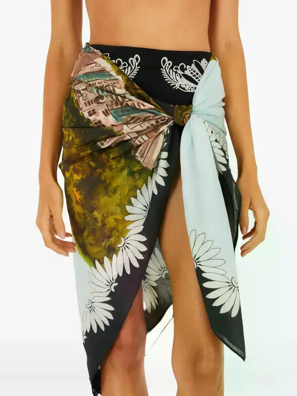 Farm Rio Floral-print Sarong
