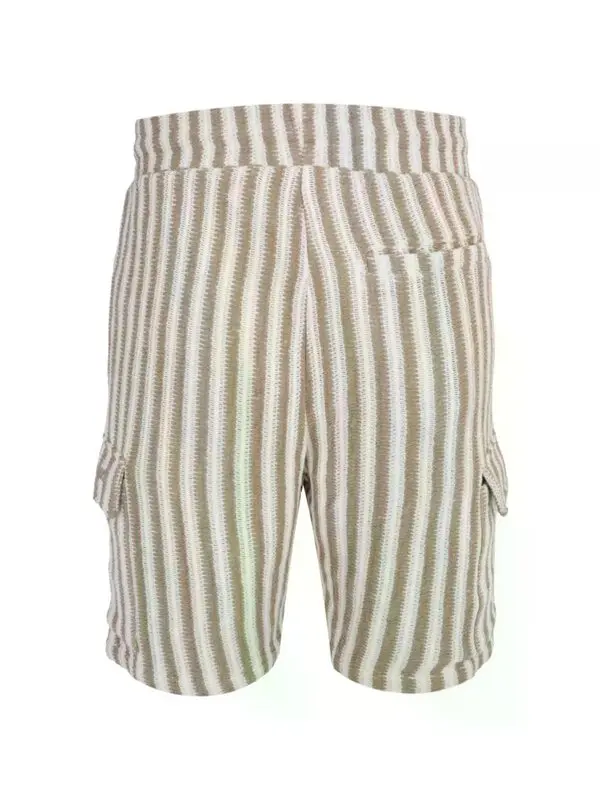 ONLY THE BLIND Striped Cargo Shorts