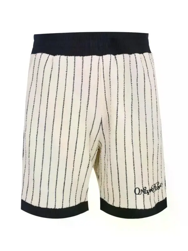 ONLY THE BLIND Riviera Pinstripe Shorts