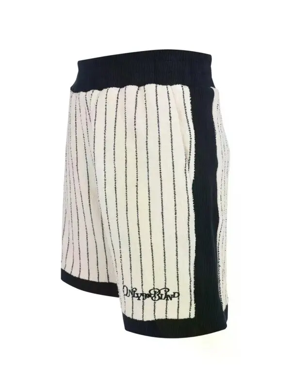 ONLY THE BLIND Riviera Pinstripe Shorts