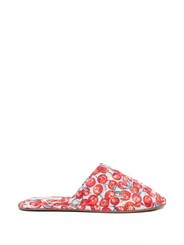 Farm Rio Hotel Slippers - Red